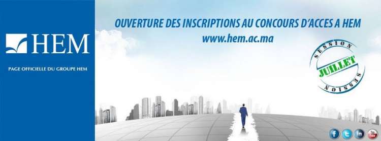 HEM - OUVERTURE DES INSCRIPTIONS AU CONCOURS D'ACCES - 9rayti.Com HEM - OUVERTURE DES INSCRIPTIONS AU CONCOURS D'ACCES - 9rayti.Com