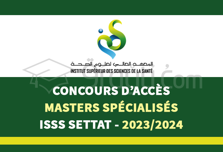 Concours Masters Spécialisés de l'ISSS Settat 2023-2024 - 9rayti.Com